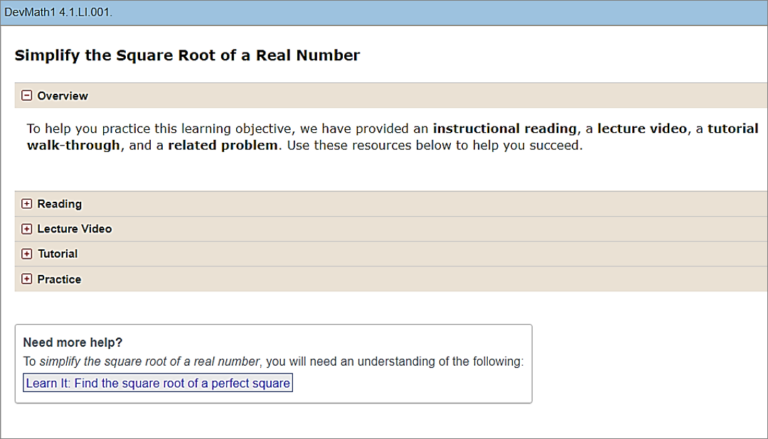 WebAssign Learn It Modules and Readiness Gaps - The Cengage Blog